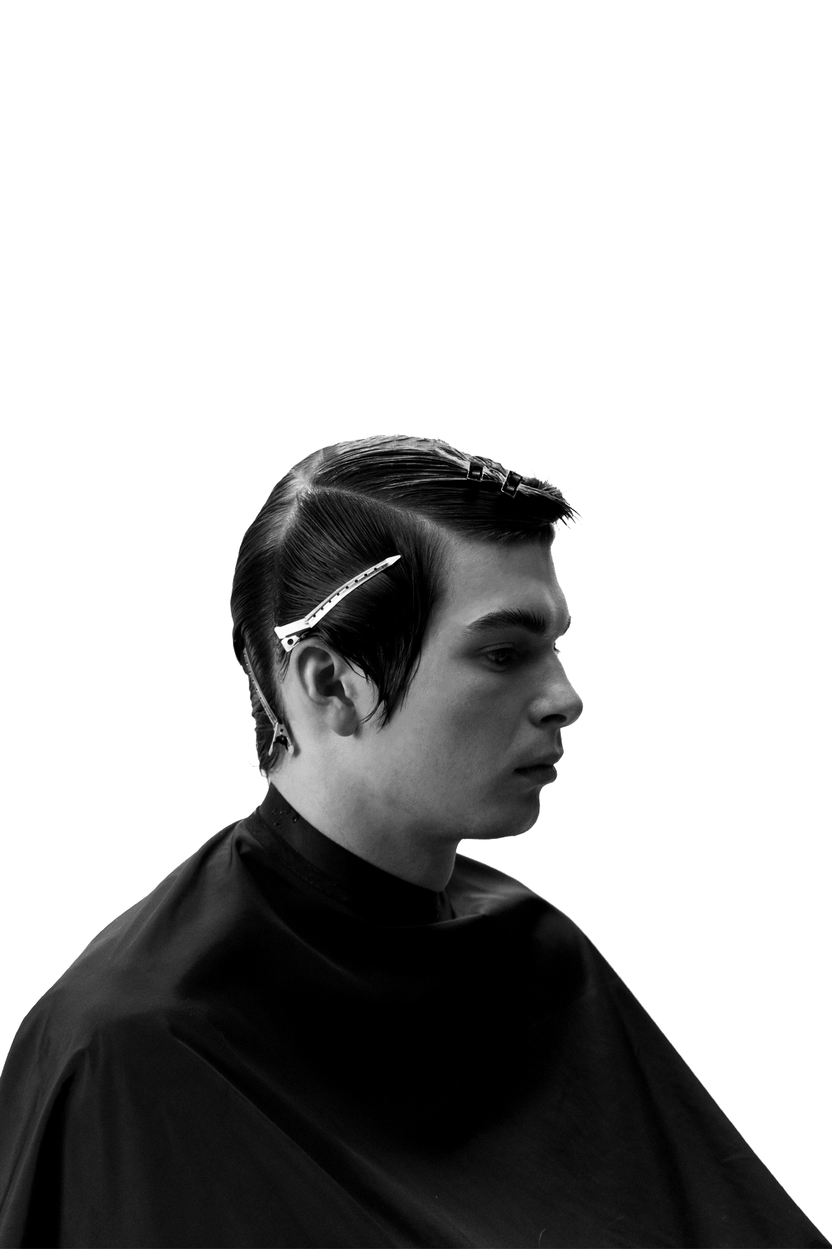 RUBBER COLLAR CAPE – GRADIENT